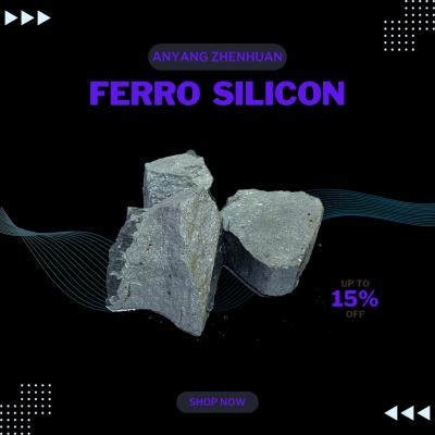 China 10-50mm  Ferrosilicon 72  75 For  Steelmaking for sale
