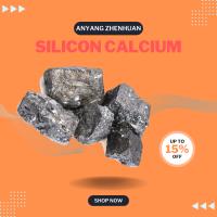 China Steel Production 10-60 Mm Silicon Calcium 6030 for sale