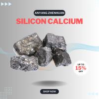 China Steel Production 10-60 Mm Silicon Calcium 6030 for sale