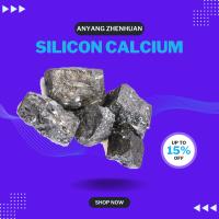 China Silicon Calcium 5528 Deoxidizer 10-100 Mm For Casting for sale