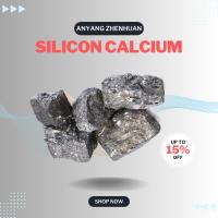 China 3-8mm Silicon Calcium Granule 6030 For Steelmaking  And Casting for sale