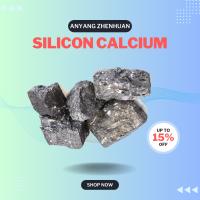 China Anyang Supplier Sell Best Price 10-100Mm CaSi Alloy 55 28 for sale