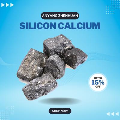 China 10-100mm Silicon Calcium 5530 For Steel-Making for sale
