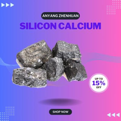 China Calcium Silicon Alloy For Metallurgical Applications In Steelmaking To Achieve Effective Deoxidation And Desulfurization for sale