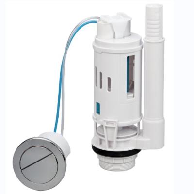 China Modern Design Adjustable Height Dual Flush Valve for Toilet Water Tank with ABS+POM Material for sale
