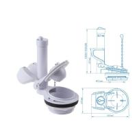 China ABS Toilet Tank Accessories with Adjustable Overflow Pipe Height and 3 Inch Flushing Outlet in Modern Design for sale
