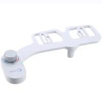 China White ABC 500,000 Cycles Service Life Self-Cleaning Nozzle Mechanical Toilet Bidet Attachment for sale
