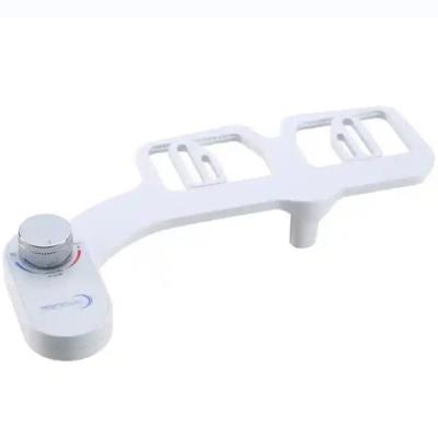 China White ABC 500,000 Cycles Service Life Self-Cleaning Nozzle Mechanical Toilet Bidet Attachment for sale
