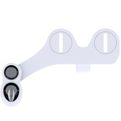 China Adjustable Water Pressure Non Electric Bidet with Modern Design and Double Nozzles for Lavatory for sale