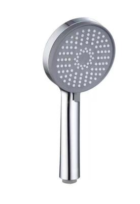 China High Pressure ABS Double Boost Pressure Handheld ShowerHead With Hose Chrome Polished for sale