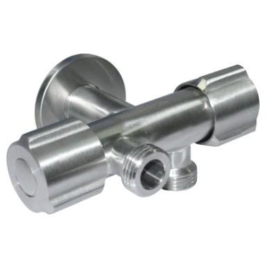 China G1/2 Brass Angle Valve For Toilet Bathroom Bibcock Water Tap Modern for sale