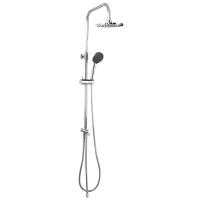 China Single Handle Cold And Hot Water Shower Faucet Round Design Bathroom Shower System for sale