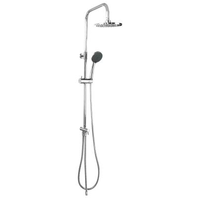 China Single Handle Cold And Hot Water Shower Faucet Round Design Bathroom Shower System for sale