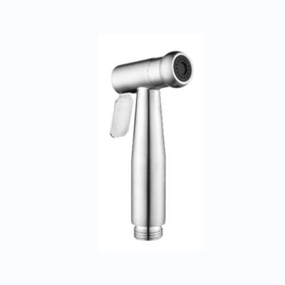 China Stainless Steel Portable Bidet Adjustable Water Pressure Control Handheld Toilet Spray for sale