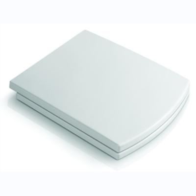China PP Square Toilet Seat with Slow-Close Functionality and Quick Release for Modern Bathrooms for sale