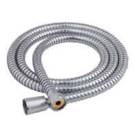 China Stainless Steel Double Lock Expandable Flexible Shower Hose for Bathroom Replacement for sale