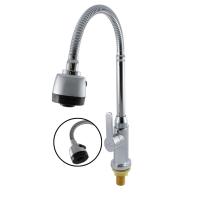 China Traditional Design Polished Zinc Single Handle Faucet with Brass Cartridge for Kitchen and Bathroom for sale