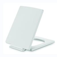 China Rectangular Slow-Close Toilet Seat Cover with Quick Release and Polypropylene Material for sale