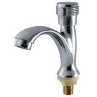 China Brass Construction Single Handle Wash Basin Mixer Faucet with Chrome Plating for Modern Bathrooms for sale