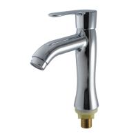 China Economical Thermostatic Kitchen Sink Faucet with Polished Surface and Brass Spool for Single Hole Installation for sale
