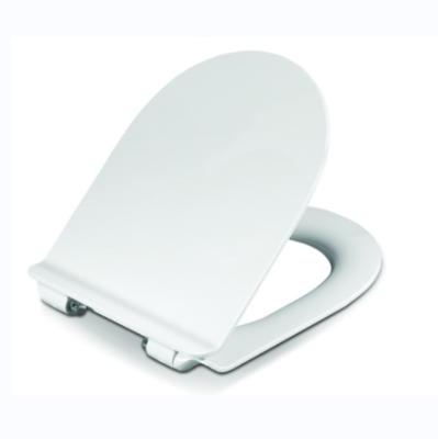 China Sustainable White U-Shaped Toilet Seat with Slow-Close and Quick Release for Modern Bathrooms for sale
