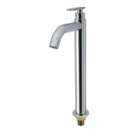 China Single Hole Deck Mounted Bathroom Faucet With Diverter Sink Mixer Tap for sale