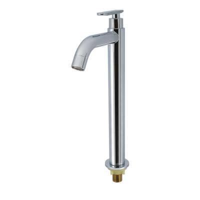 China Single Hole Deck Mounted Bathroom Faucet With Diverter Sink Mixer Tap for sale