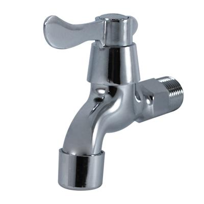China Polished Zinc Single Handle Bathroom Mixer Faucet with Ceramic Cartridge and Wall Mounted Installation for sale