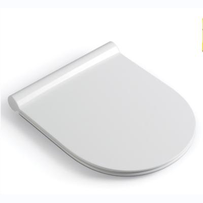 China Polypropylene Slow-Close Toilet Seat Cover with Sustainable Characteristics for Modern Bathrooms for sale
