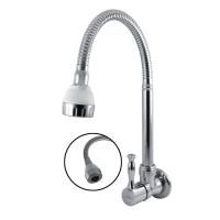 China Single Handle Brass Body Cold Water Kitchen Faucet for OEM Market Deck Mounted Sink Tap for sale
