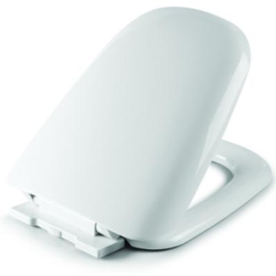 China Modern Design White Soft Close Toilet Seat with Quick Release for Bathroom for sale