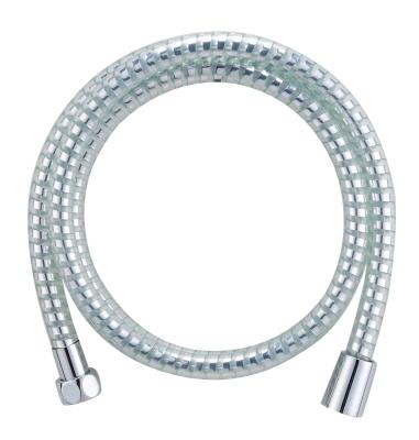 China Extra Long Silver Chrome Shower Hose with EPDM/PVC Internal Piping for Modern Bathroom for sale
