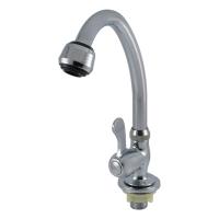 China 360 Degree Rotating Kitchen Faucet with Zinc-Alloy Construction and Chrome Finish for Hotel Applications for sale