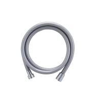 China Flexible White PVC Shower Hose with Modern Design for Hot & Cold Water Bathroom Accessories for sale