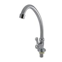 China Single Handle 360 Rotation Chrome Finish Kitchen Faucet for Modern Kitchen Sink for sale