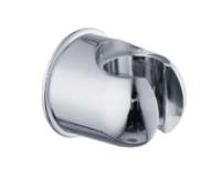 China Wall Mount Handheld Shower Bracket with Large Angle Adjustable Zinc Alloy Body and Chrome Polished Finish for sale