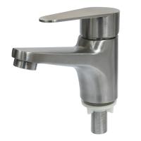 China Modern Design Chrome Bathroom Faucet with Corrosion Resistant Brass Water Tap for Lavatory Sinks for sale