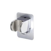 China CE SASO Certified Zinc Chrome Shower Holder Bracket with Strong Adhesive And Waterproof Design for sale