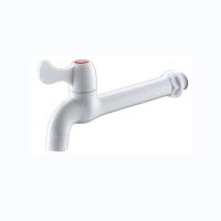 China Wall-Mounted ABS Material Single Handle Faucet Water Tap for Modern Bathroom for sale