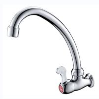 China Wall-Mounted ABS Plastic Kitchen Tap with Single Handle for Modern Sink Faucet for sale