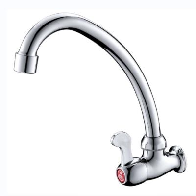 China Wall-Mounted ABS Plastic Kitchen Tap with Single Handle for Modern Sink Faucet for sale