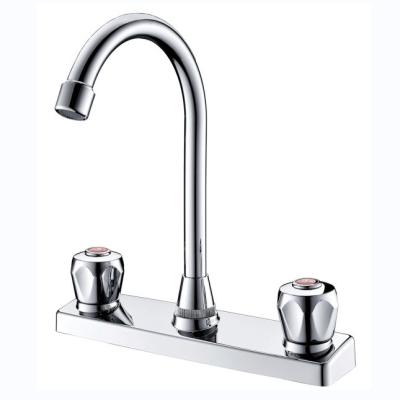 China Chrome Plated Single Handle Wall-Mounted Bathroom Faucet Basin Mixer Tap for Lavatory Sink for sale
