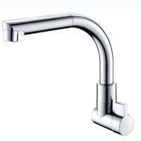 China Wall-Mounted Earthenware Ammunition Cartridge Kitchen Faucet with Chrome Finish for Modern Sinks for sale