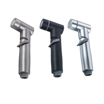 China ABS handheld sit-spa spray device with portable nozzle, for use with pressure-flushing toilets in bathrooms for sale