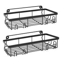 China Wall-mounted storage rack for bathroom and toilet, suitable for holding toiletries and washroom supplies. for sale