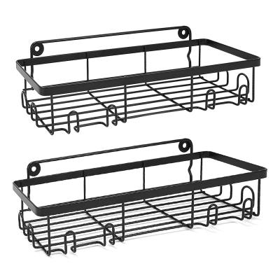 China Wall-mounted storage rack for bathroom and toilet, suitable for holding toiletries and washroom supplies. for sale