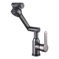 China Modern design universal rotating stainless steel cold and hot basin faucet ceramic valve core bathroom mixer faucet for sale