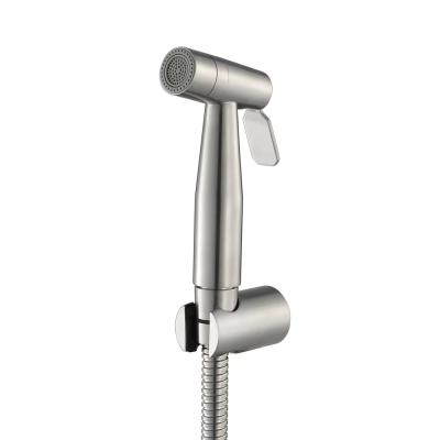 China Portable dual-function handheld bidet sprayer set for bathroom and toilet use for sale