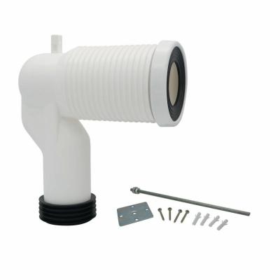 China The Drain Valve Of The Bathroom Toilet Pan Connection Is Connected To The Bend Pipe Of The Toilet Drain Pipe For Drainage. for sale
