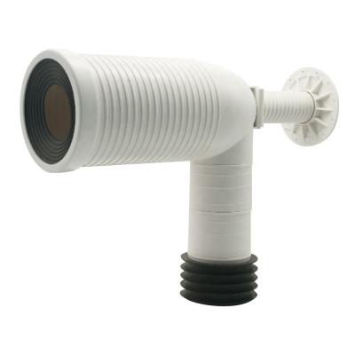 China Plastic Drain Pipe For Toilet WC Connector Short Connection To Toilet Pan Connector P To S Pan Conversion for sale